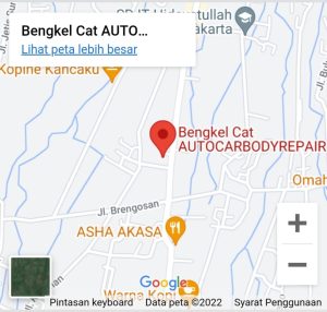 Peta Autocarbodyrepair - BengkelCat.Com